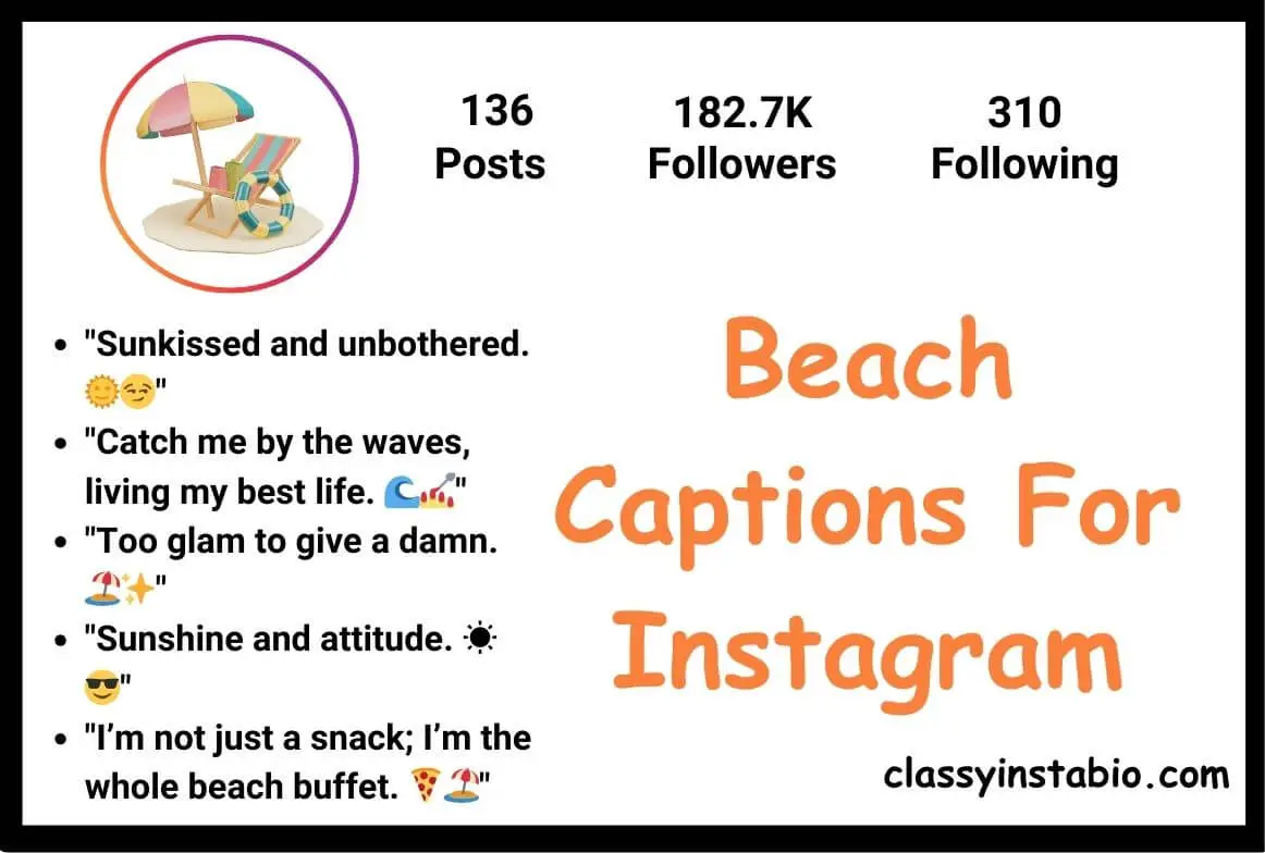 950 Beach Captions For Instagram 2024 